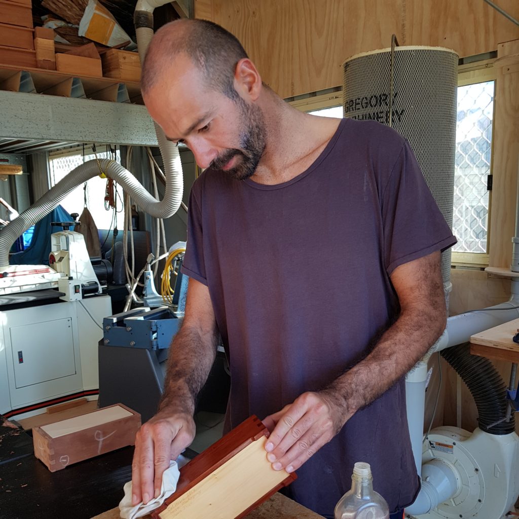 Do a box making course with Col Hosie, skilled teacher, box maker!